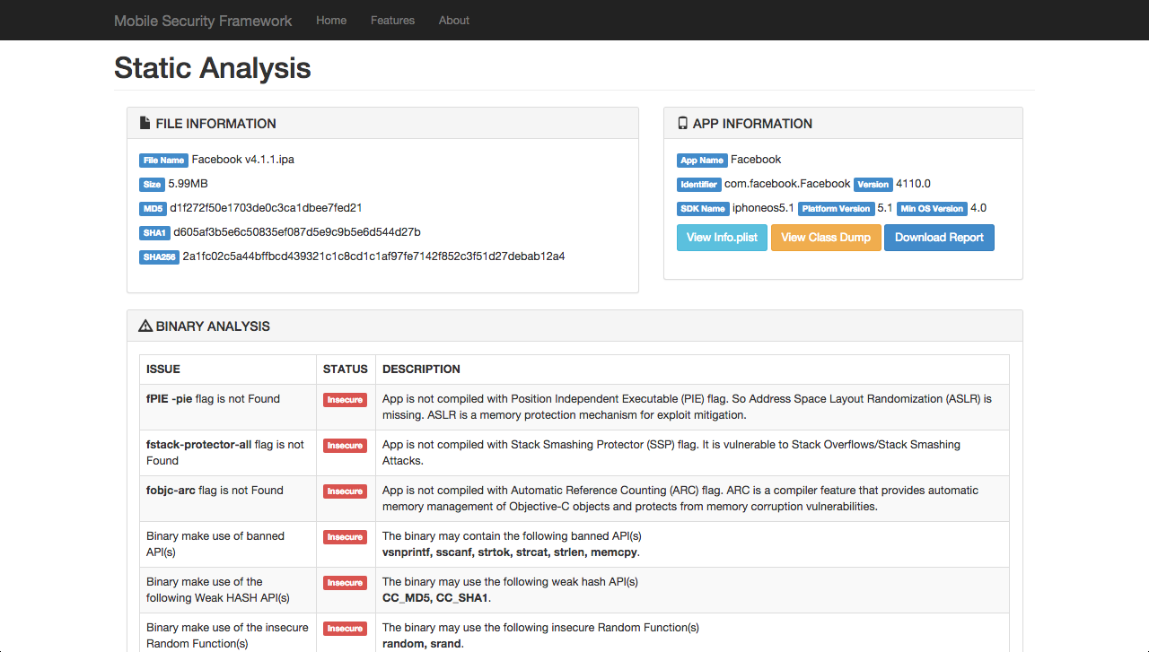 Automated Mobile Application Security Assessment With Mobsf Masopsecx
